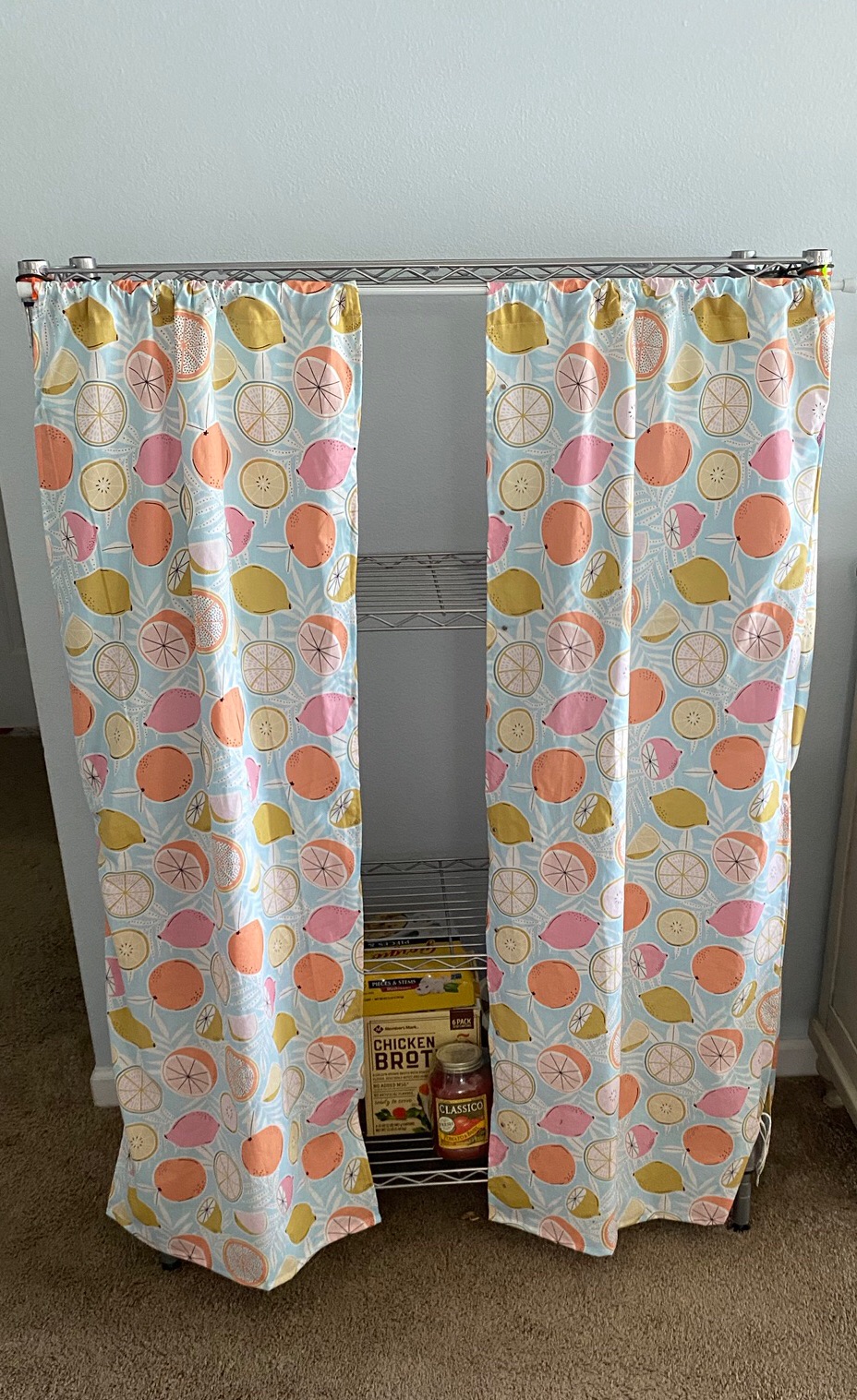 DIY Bakers Rack Cover – The Creative Life